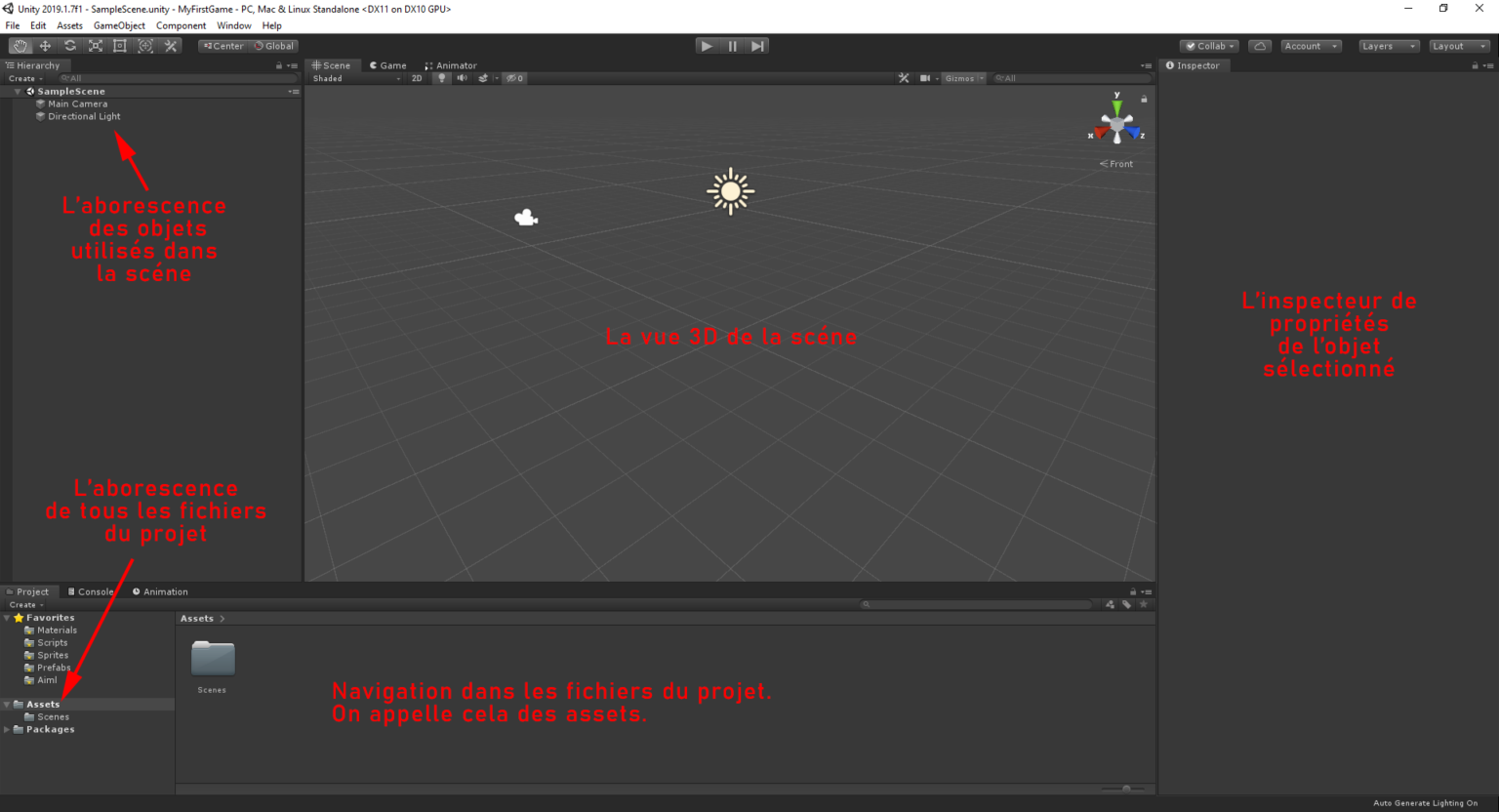Unity tutorial n°1 - Débuter avec Unity 3D - The Bloodian Chronicles